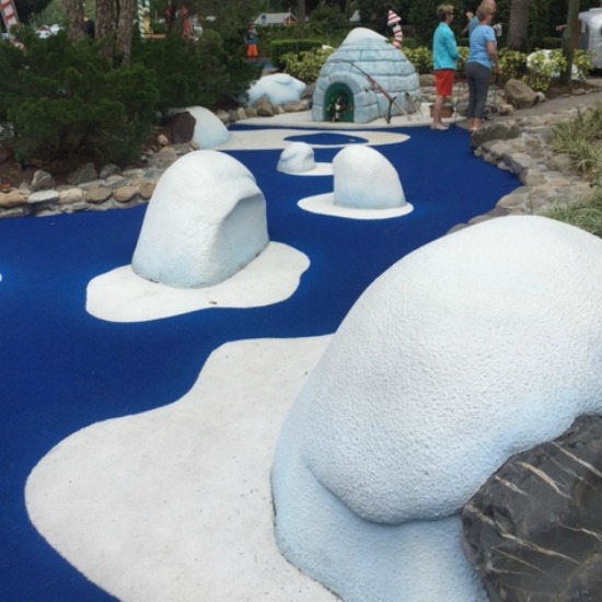 Winter Summerland Miniature Golf
