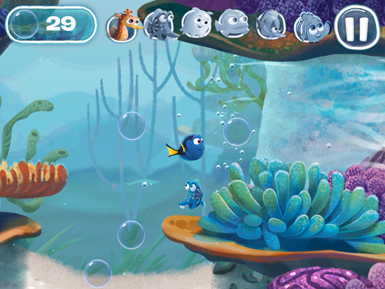 Review: Finding Dory: Just Keep Swimming App