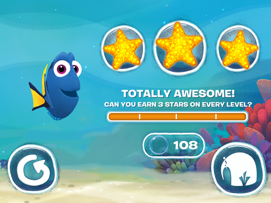 Review: Finding Dory: Just Keep Swimming App