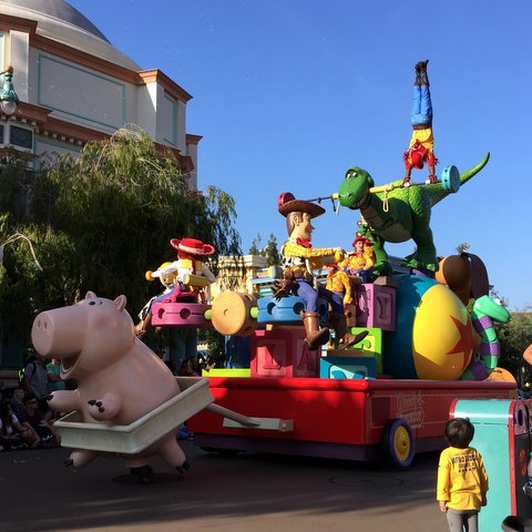 Pixar Play Parade