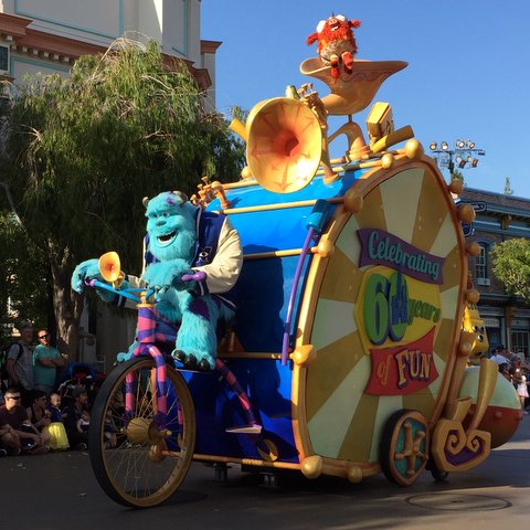 Pixar Play Parade