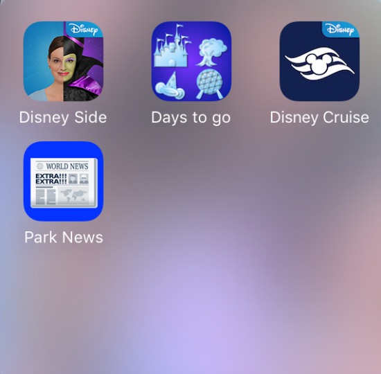Disney Apps to Have on Your Phone for your Vacation
