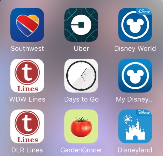 Disney Apps to Have on Your Phone for your Vacation