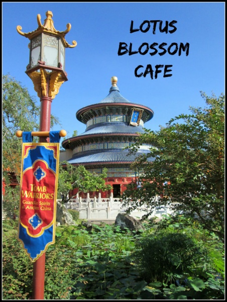 Lotus Blossom Cafe in the China Pavilion at Epcot