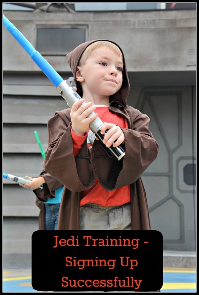Jedi Training – Tips and Tricks for Signing Up Successfully
