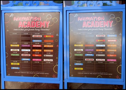 Animation Academy at Disney California Adventure