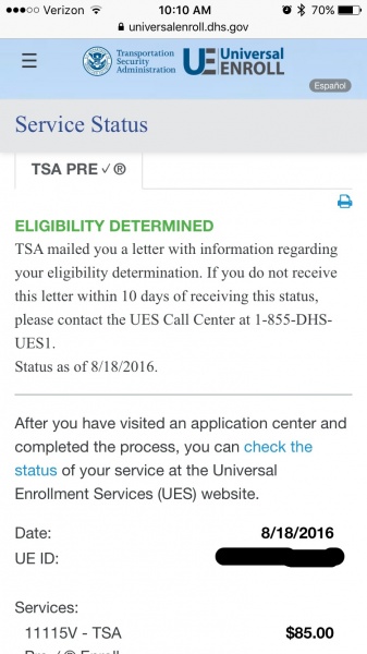 The TSA PreCheck® Enrollment Process
