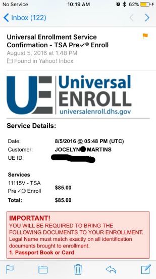 The TSA PreCheck® Enrollment Process