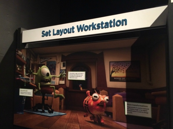 The Science Behind Pixar Exhibit at the California Science Center