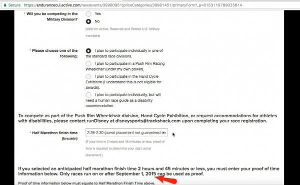 How to Register for a runDisney Race