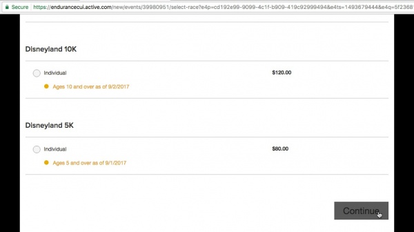 How to Register for a runDisney Race