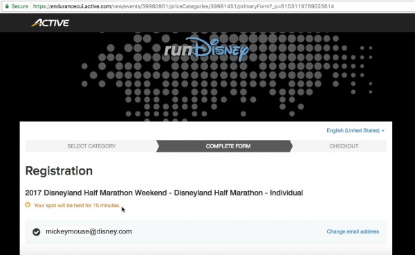 How to Register for a runDisney Race