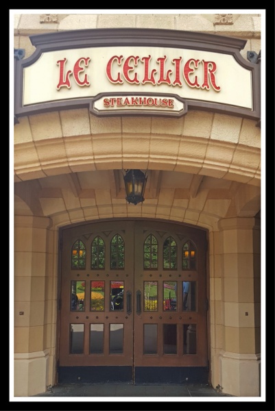 Lunch at Le Cellier at Epcot