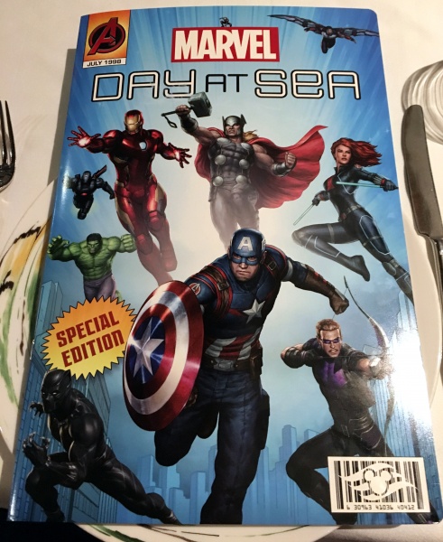 Marvel Day at Sea Onboard Disney Cruise Line