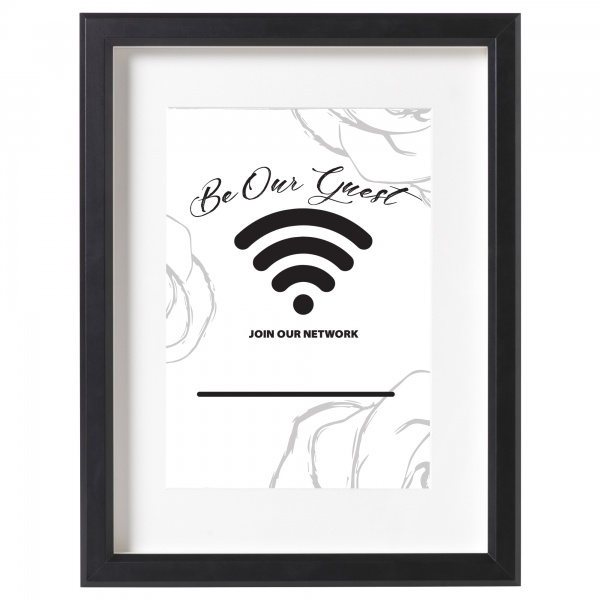 DIY Printable Be Our Guest – WI-FI Password Art