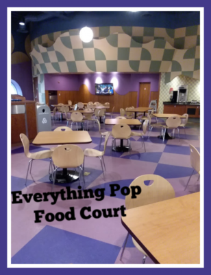 Review of the Everything Pop Food Court at Disney's Pop Century Resort