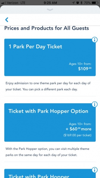 The NEW My Disney Experience App Layout!