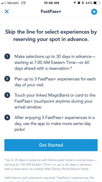 The NEW My Disney Experience App Layout!