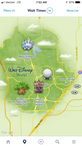 The NEW My Disney Experience App Layout!