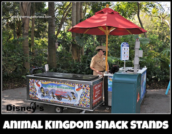 Animal Kingdom Snack Carts Menu | Disney's Animal Kingdom