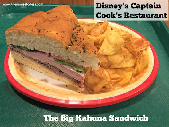 Captain Cook's Menu | Disney's Polynesian Village Resort