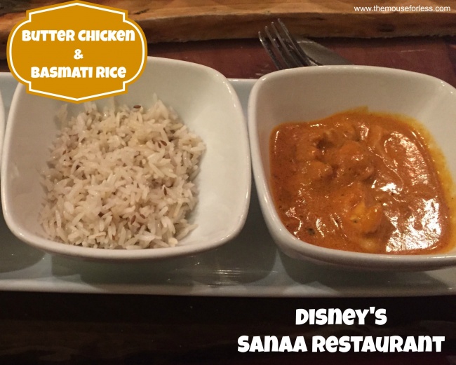 Sanaa Restaurant Menu | Disney's Animal Kingdom Lodge
