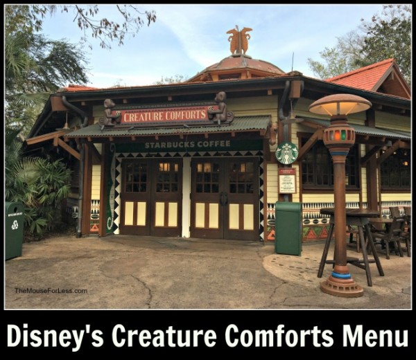 2023 Starbucks Creature Comforts Menu | Disney's Animal Kingdom