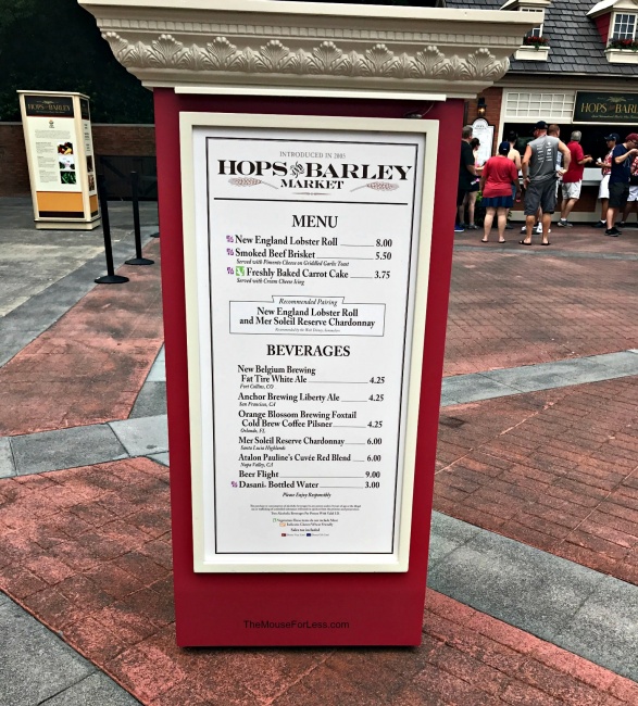 Epcot Food and Wine Festival Food Booth Menus | Walt Disney World