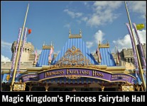Princess Fairytale Hall at Walt Disney World's Magic Kingdom
