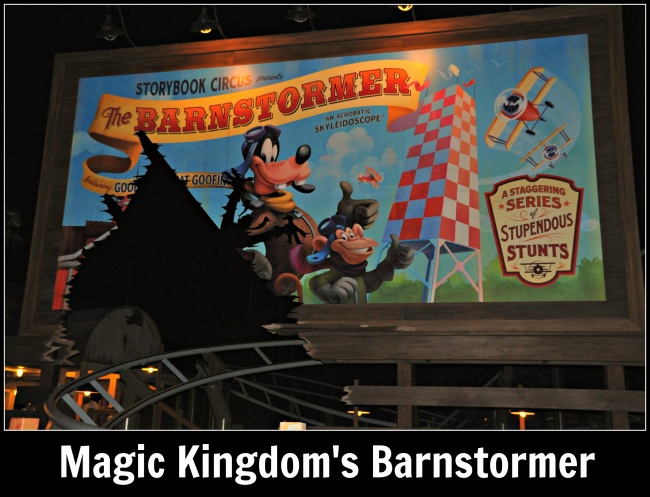 Barnstormer Starring The Great Goofini at the Magic Kingdom