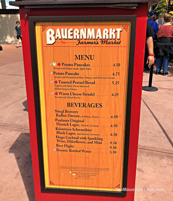 2019 Epcot Flower & Garden Festival Menus | Outdoor Kitchens