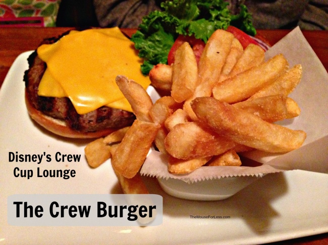 Crew's Cup Lounge Menu | Disney's Yacht Club Resort