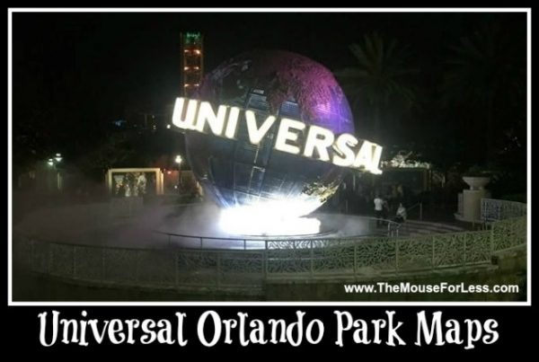 Universal Orlando Maps including theme parks and resort maps