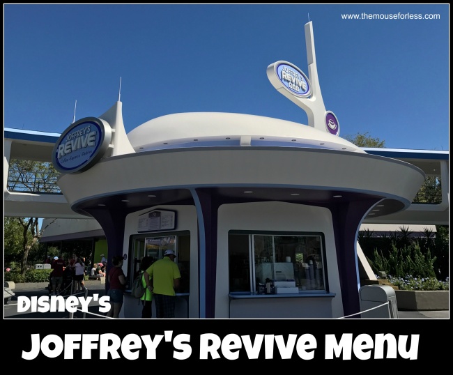 Joffrey's Revive Menu | Magic Kingdom at Walt Disney World