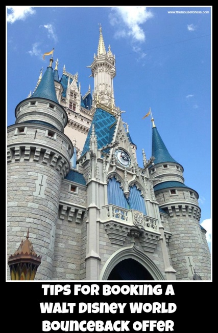 How to Book a Walt Disney World Bounceback Offer