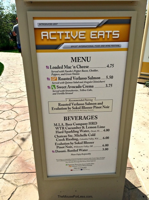 Epcot Food and Wine Festival Food Booth Menus | Walt Disney World