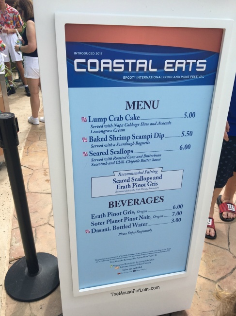 Epcot Food and Wine Festival Food Booth Menus | Walt Disney World