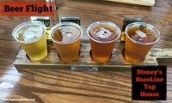 BaseLine Tap House Menu | Disney's Hollywood Studios