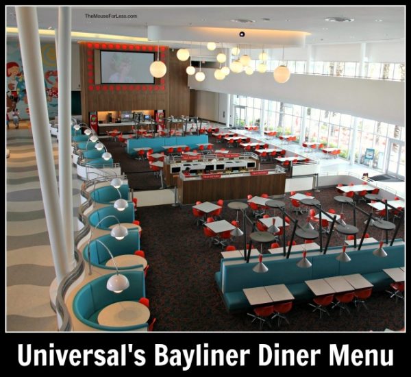 2024 Bayliner Diner 2023 Menu | Cabana Bay Beach Resort