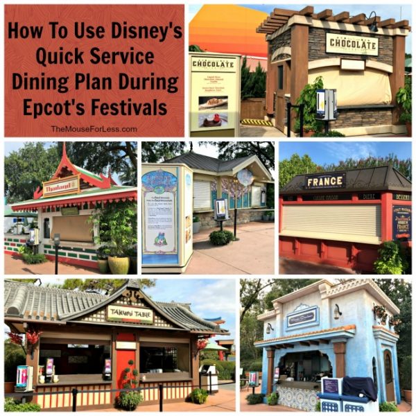 Using the Disney Dining Plan During Epcot's Festivals
