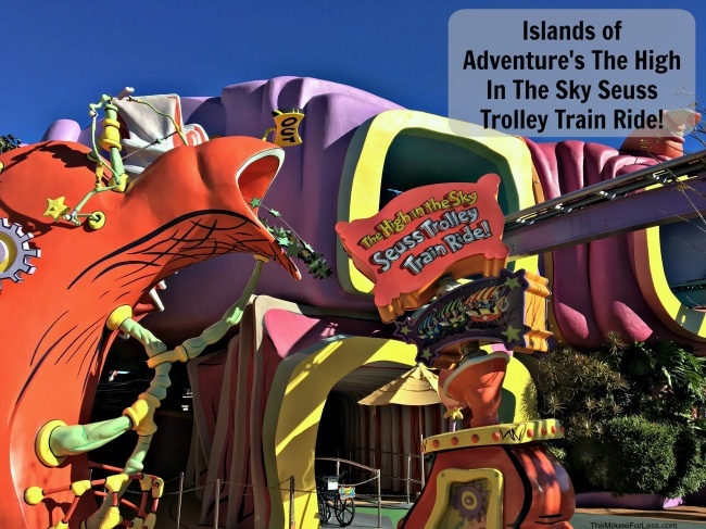 The High in the Sky Seuss Trolley Train Ride! | Islands of Adventure