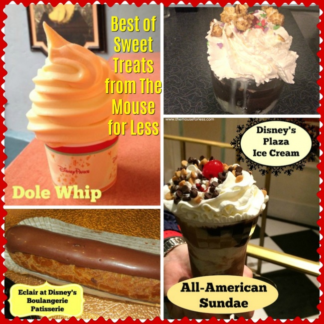 Best Sweet Treats at Walt Disney World from The Mouse for Less