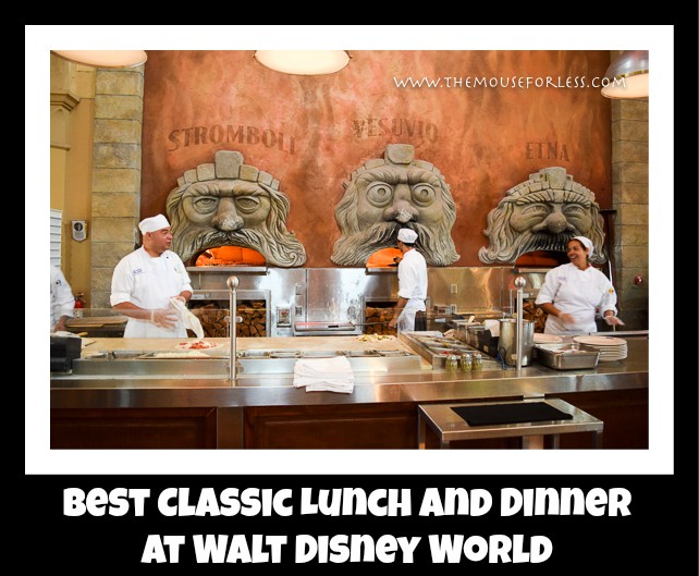 Best Traditional Lunch & Dinner Options at Walt Disney World