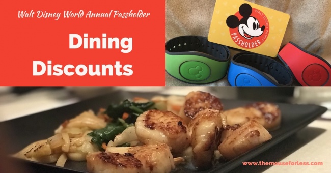 Annual Passholder Dining Discounts | Walt Disney World