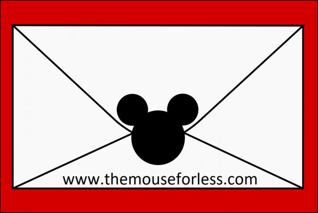 Mousekeeping Envelopes Stickers