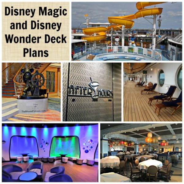 Deck Plans for Disney Cruise Line Ships - View or Download