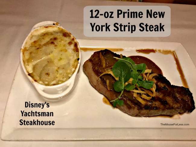 Yachtsman Steakhouse Menu | Disney's Yacht Club Resort