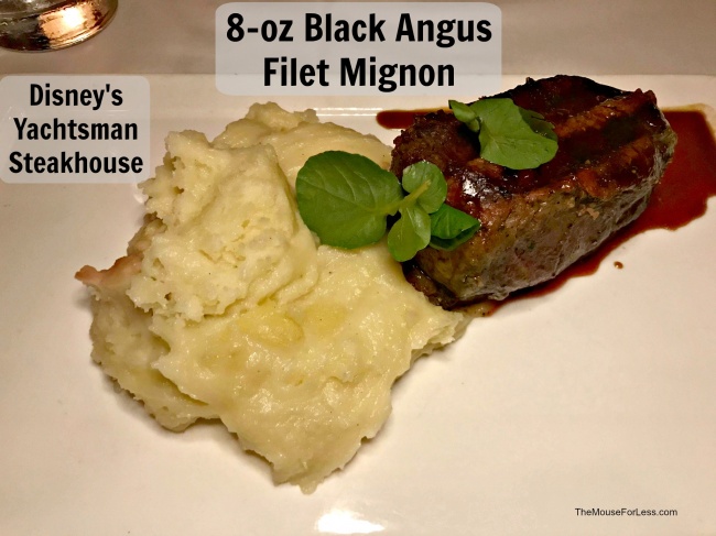 Yachtsman Steakhouse Menu | Disney's Yacht Club Resort