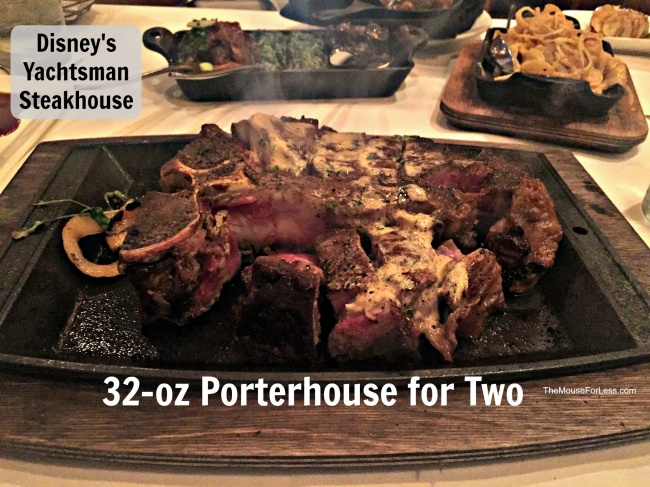 Yachtsman Steakhouse Menu | Disney's Yacht Club Resort