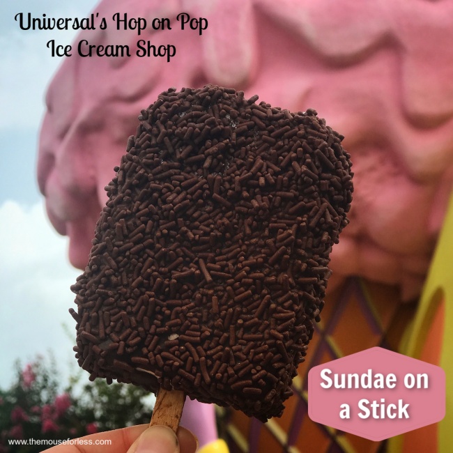 Hop on Pop Ice Cream Shop Menu | 2025 | Islands of Adventure